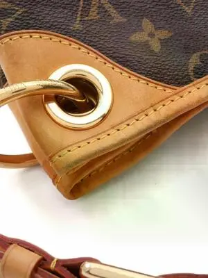 LOUIS VUITTON Monogram Canvas Galliera Pm Shoulder Bag - Brown