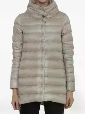 Herno Amelia Quilted Puffer Jacket - Neutrals