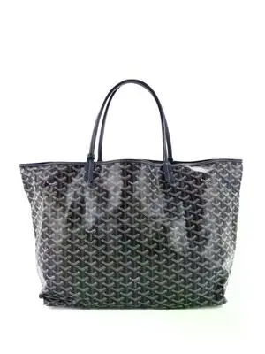 Goyard Saint Louis Coated Canvas Gm Tote Bag - Blue