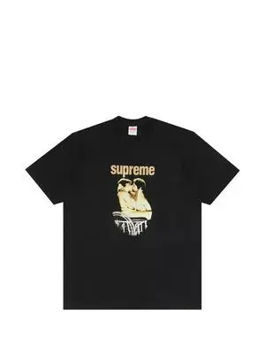 Supreme Kiss Graphic-print T-shirt - Black