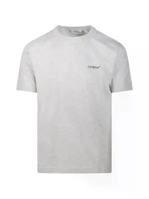 Off-White Bookish Short Sleeve T-shirt - Grey