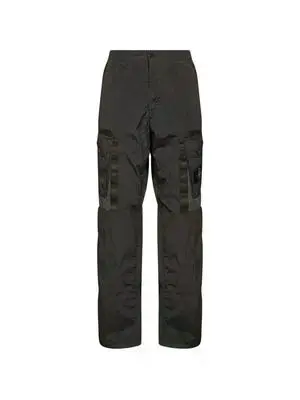 Stone Island Cargo Pants With Logo Patch - Grey