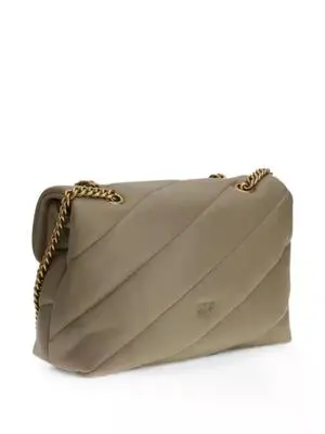 Pinko Medium Love Bag Quilted Leather Shoulder Bag
