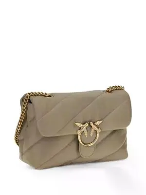 Pinko Medium Love Bag Quilted Leather Shoulder Bag