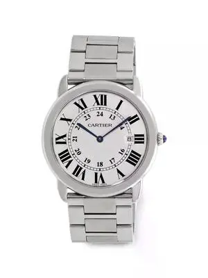 CARTIER Cartier Ronde Solo 36mm Stainless Steel Watch With Silver-Tone Dial
