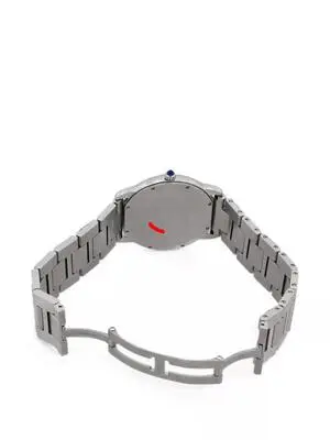 Cartier Ronde Solo 36mm Stainless Steel Watch With Silver-tone Dial
