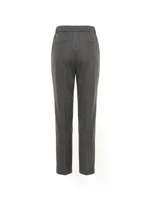 Peserico Elasticated-waistband Tailored Trousers