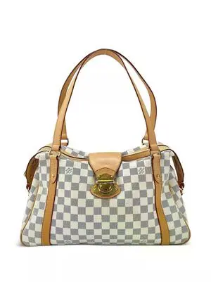 LOUIS VUITTON Damier Azur Stresa Pm Shoulder Bag - Neutrals