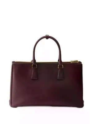 Prada Galleria Large Saffiano Leather Bag - Red