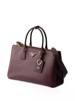 Prada Galleria Large Saffiano Leather Bag - Red