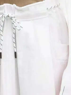 BENETTON Drawstring-waist Pocketed Midi Skirt