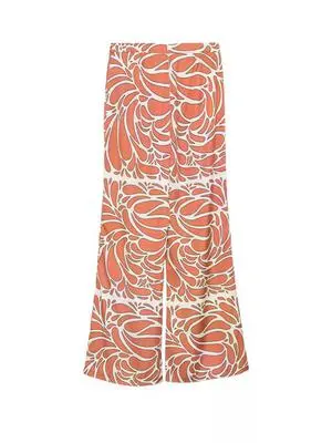 TWINSET Abstract-print Pallazzo Pants