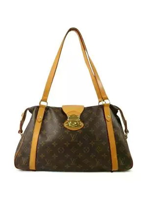 LOUIS VUITTON Pm Stresa Tote Bag - Brown