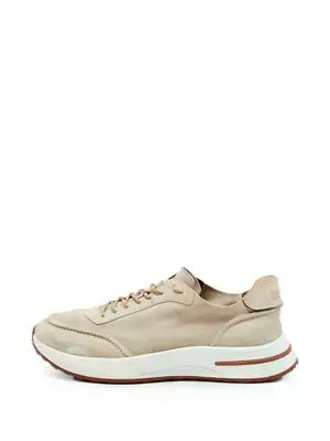 Loro Piana Lace-up Sneakers - Grey