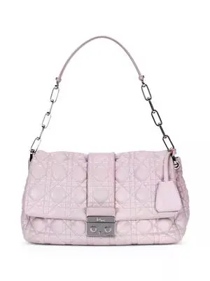 Dior Cannage New Lock Shoulder Bag - Purple