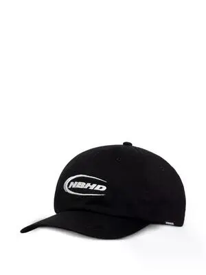 NEIGHBORHOOD Logo Embroidered Baseball Cap - Black