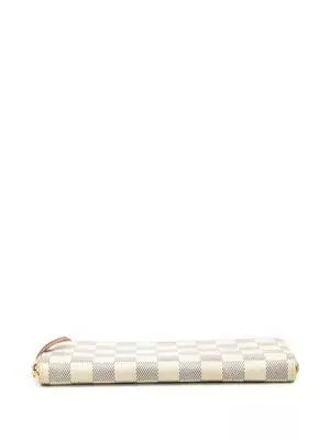 LOUIS VUITTON 2019 Damier Azur Zippy Wallet Long Wallets