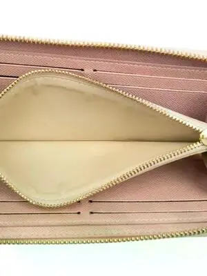 LOUIS VUITTON 2019 Damier Azur Zippy Wallet Long Wallets