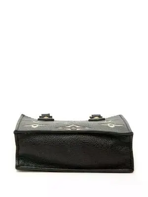 LOUIS VUITTON 2021 Bicolor Monogram Empreinte Petit Sac Plat Satchel