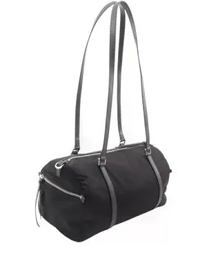 Prada 2013-2026 Saffiano Trimmed Tessuto Satchel