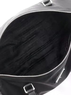 Prada 2013-2026 Saffiano Trimmed Tessuto Satchel