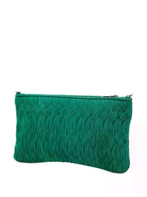 Miu Miu Matelasse Nylon Crystal Chain Crossbody Bag
