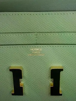 Hermès 2020 Epsom Constance Slim Wallet Small Wallets