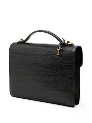 LOUIS VUITTON 1990 Epi Monceau Satchel