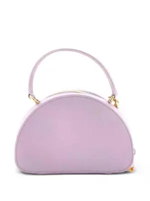 Celine Half Moon Case Leather Small Crossbody Bag - Purple