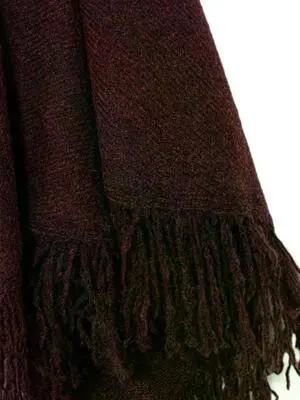 PEDRO DEL HIERRO Fringed-edge Scarf