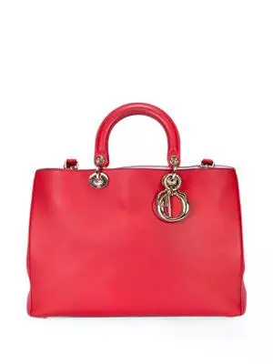 Dior Diorissimo Tote Bag - Red