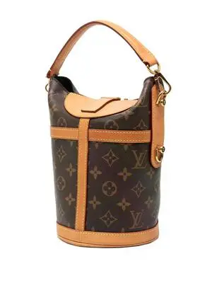 LOUIS VUITTON 2019 Monogram Duffle Bucket Bag