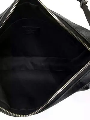 LOUIS VUITTON Monogram Taigarama Messenger Bag - Black