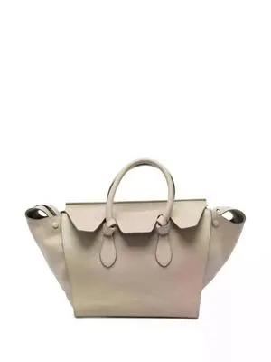 Celine 2013 Medium Grained Calfskin Tie Knot Tote Bag