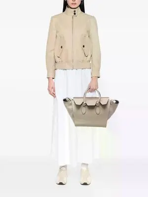 Celine 2013 Medium Grained Calfskin Tie Knot Tote Bag