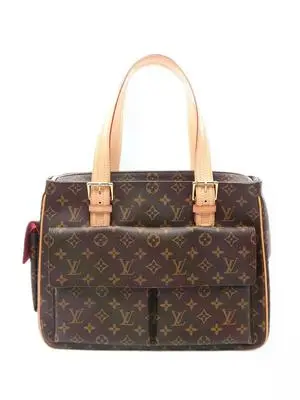 LOUIS VUITTON 2004 Monogram Multipli Cite Tote Bag - Brown