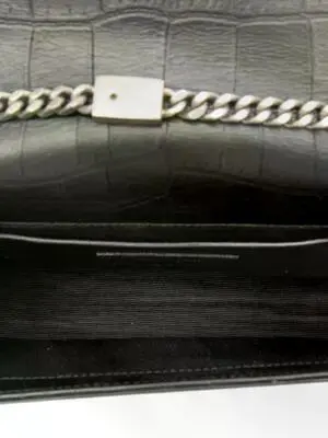 Saint Laurent Monogram Kate Tassel Crossbody Bag - Black