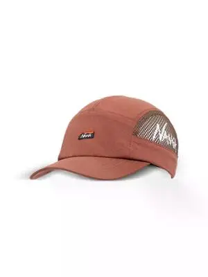 NANGA Logo-patch Mesh-panel Cap - Brown