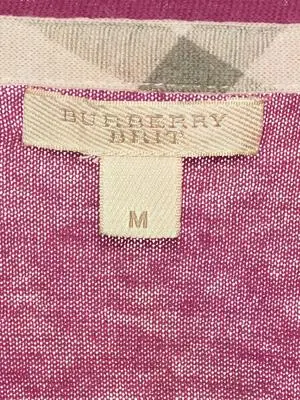 Burberry V-neck Button-up Cardigan