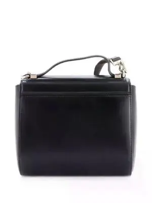 Givenchy Logo Strap Pandora Box Bag Leather Mini Crossbody Bag