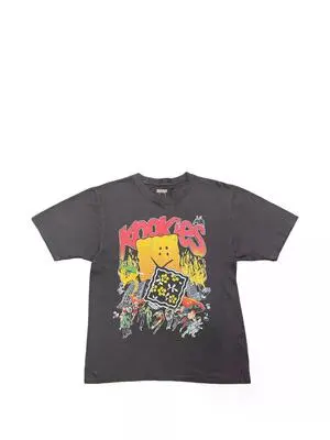 Kapital Buster Peckish Bowy Kookies T-shirt - Black