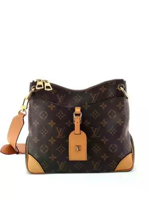 LOUIS VUITTON Monogram Canvas Odeon Nm Pm Crossbody Bag - Brown