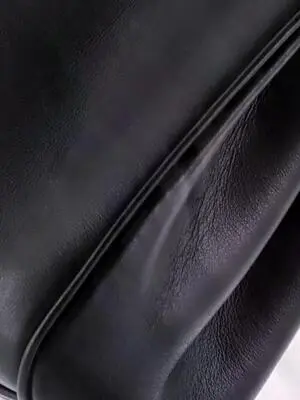 Celine Soft 16 Bag Smooth Calfskin Shoulder Bag - Black