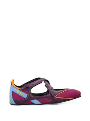 Attico Floor 01 Ballet Flats - Purple