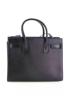 Saint Laurent Sac De Jour Bag Patchwork Leather Baby Tote Bag
