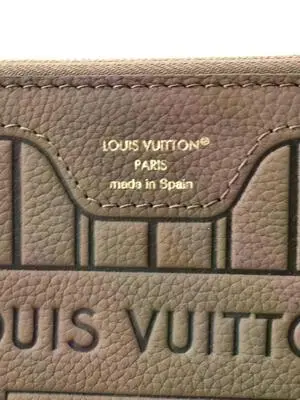 LOUIS VUITTON Monogram Canvas And Leather Tote Bag - Brown