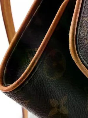 LOUIS VUITTON Twin Handbag Monogram Canvas Pm Crossbody Bag