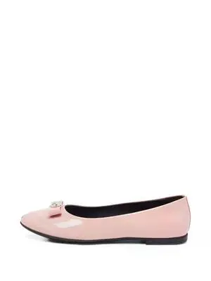 Versace Medusa Heart Ballet Flats - Pink