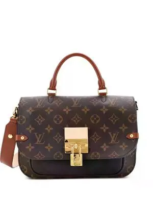 LOUIS VUITTON Monogram Canvas Vaugirard Satchel - Black