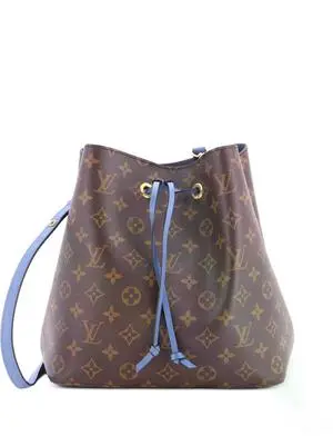 LOUIS VUITTON Monogram Canvas Mm Bucket Bag - Brown